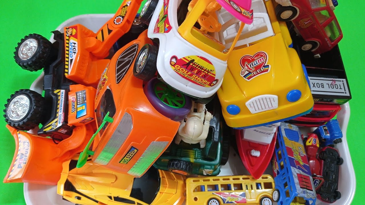 Car for Kids | Play with Cars | Box full of Cars - YouTube