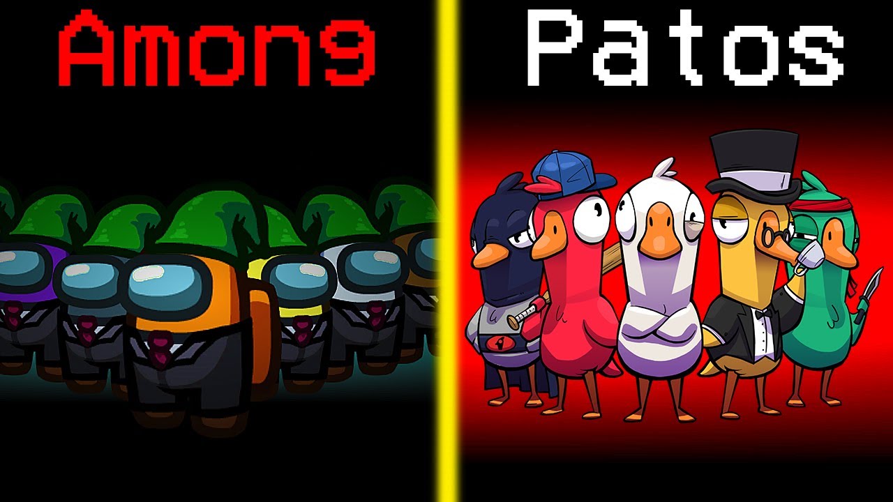 Among Us SÓ QUE DE PATOS - YouTube