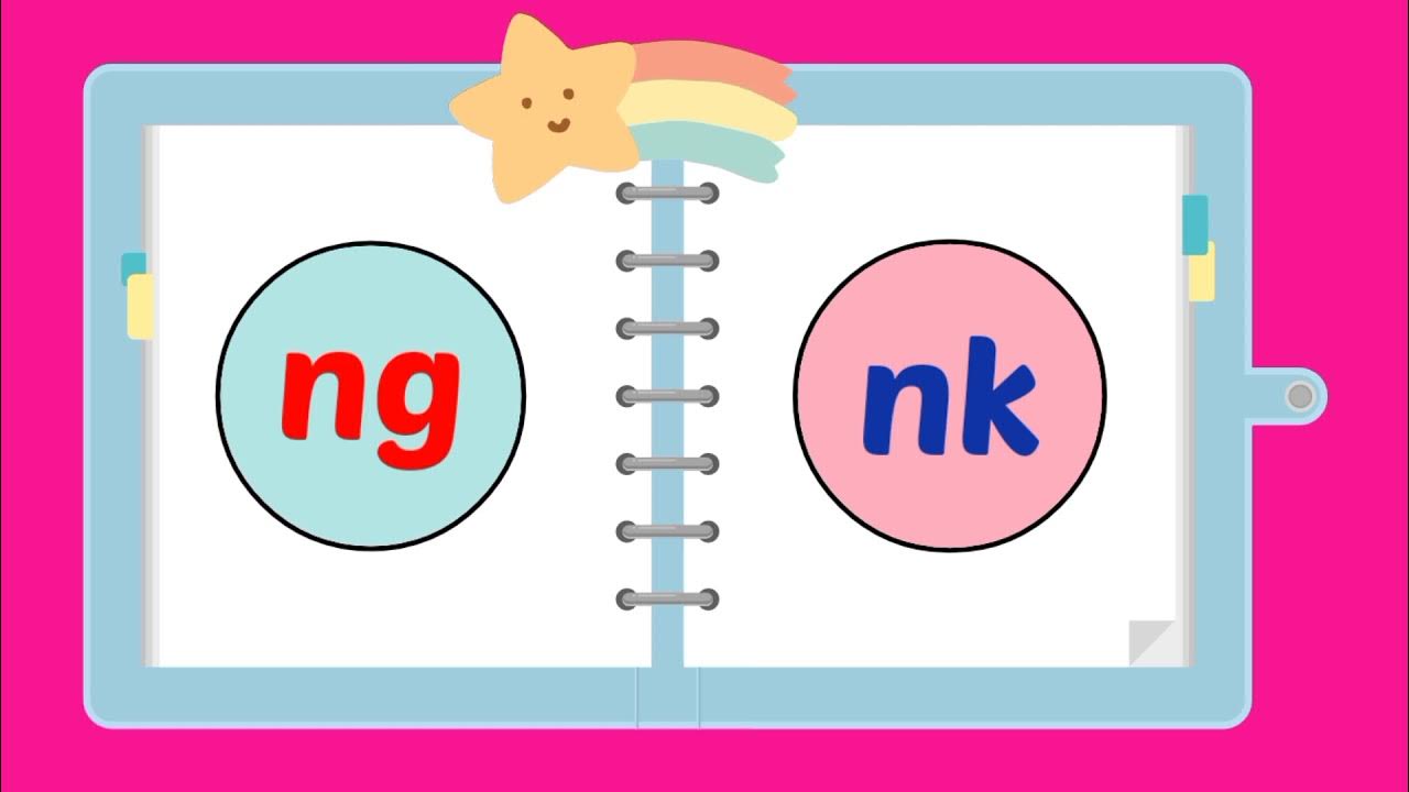 Words with Digraph -NG and -NK | Kindergarten - YouTube