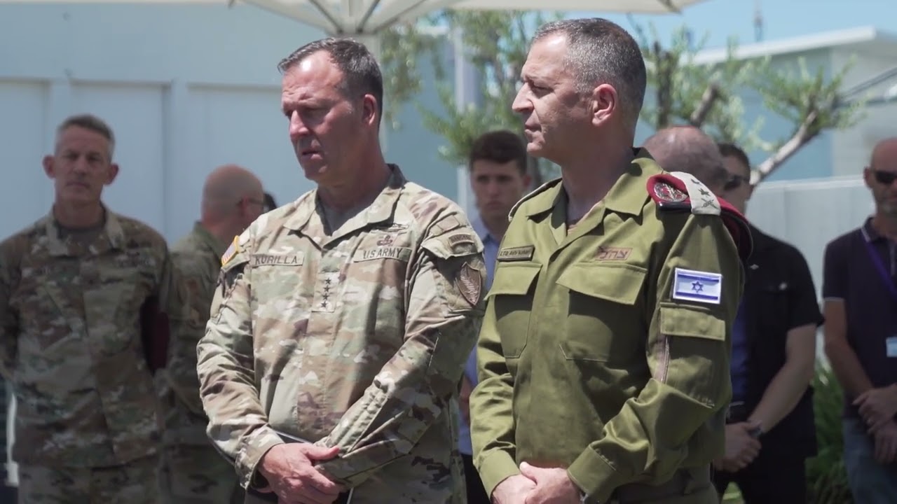 Visit of CENTCOM Commander to Israel - YouTube