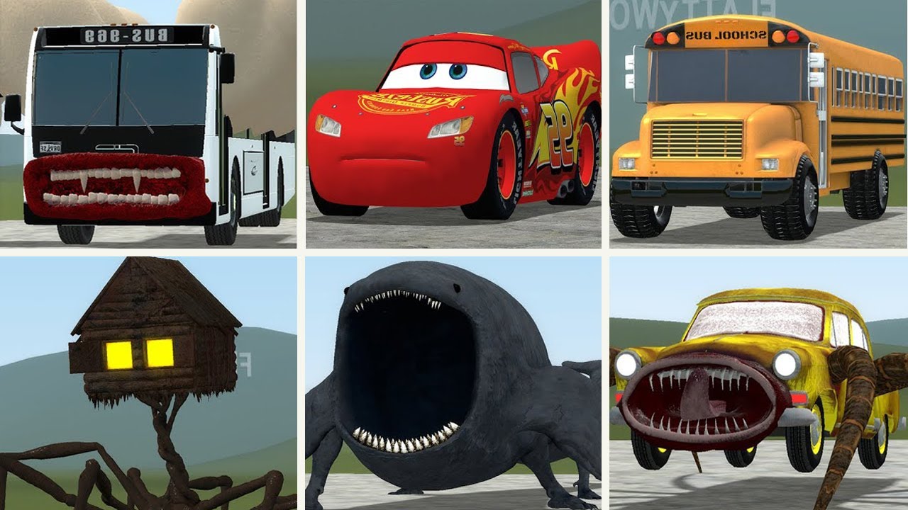 OLD AND NEW UPDATE: CAR EATER, SEA EATER,SCHOOL BUS EATER,HOUSE HEAD ...