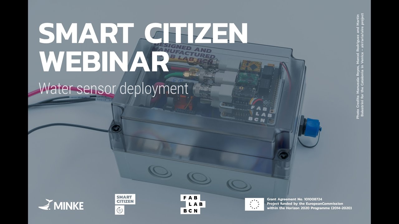 Smart Citizen Webinars - 3.5 Water sensors deployment - YouTube