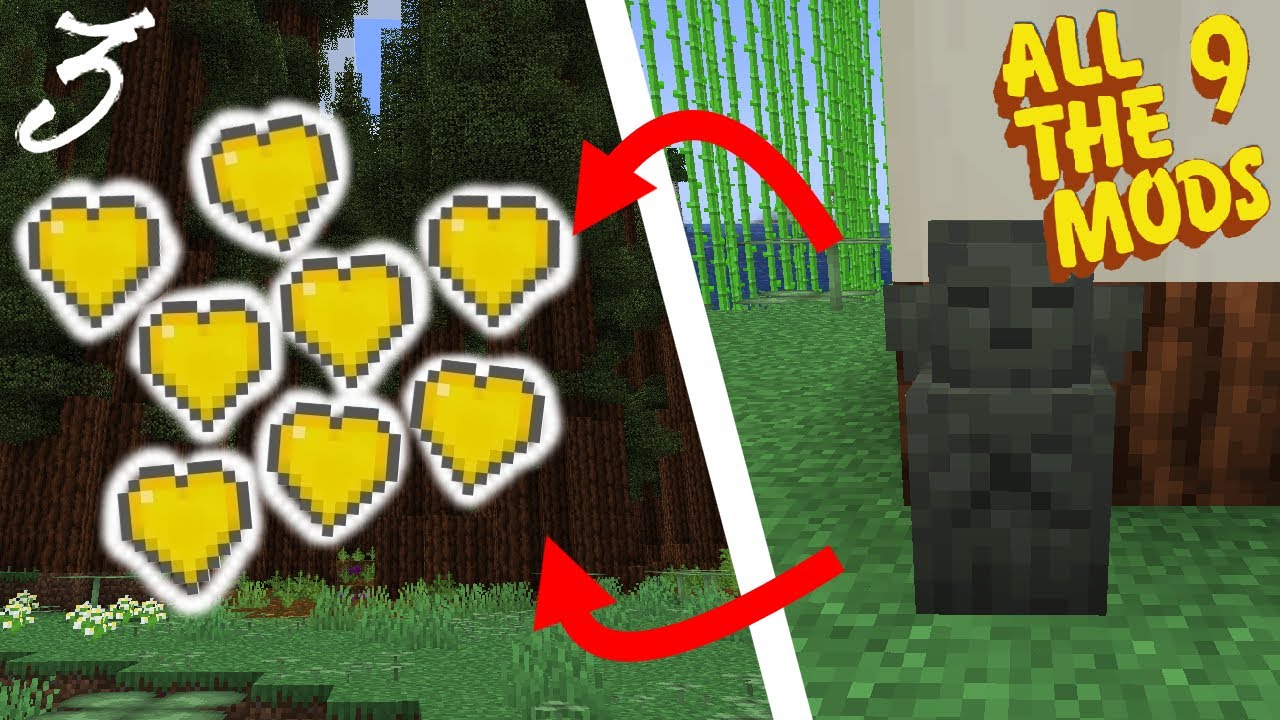 Getting Yellow Heart - EP3 - All The Mods 9 (S2) (Minecraft) - YouTube