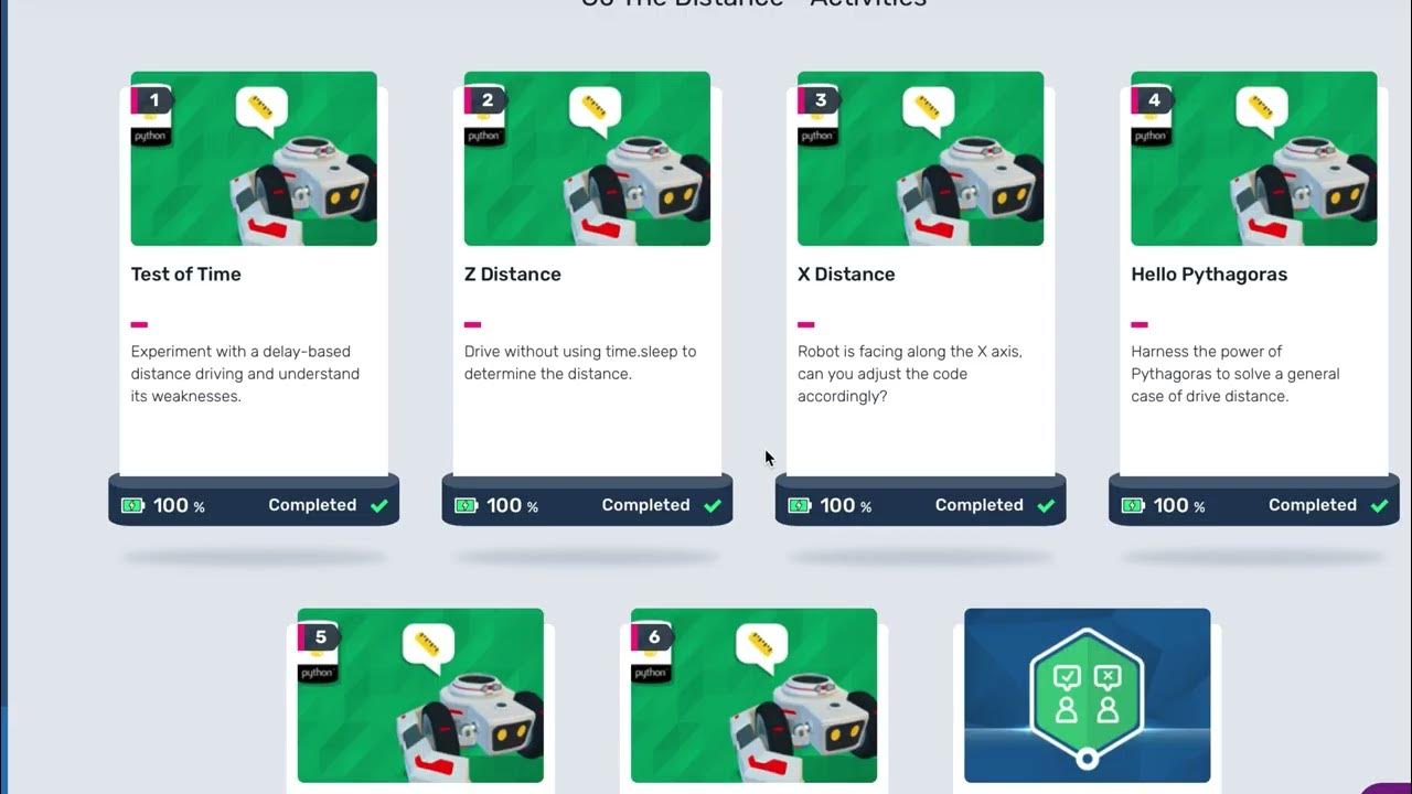 Go The Distance - Python Gym | CoderZ - YouTube