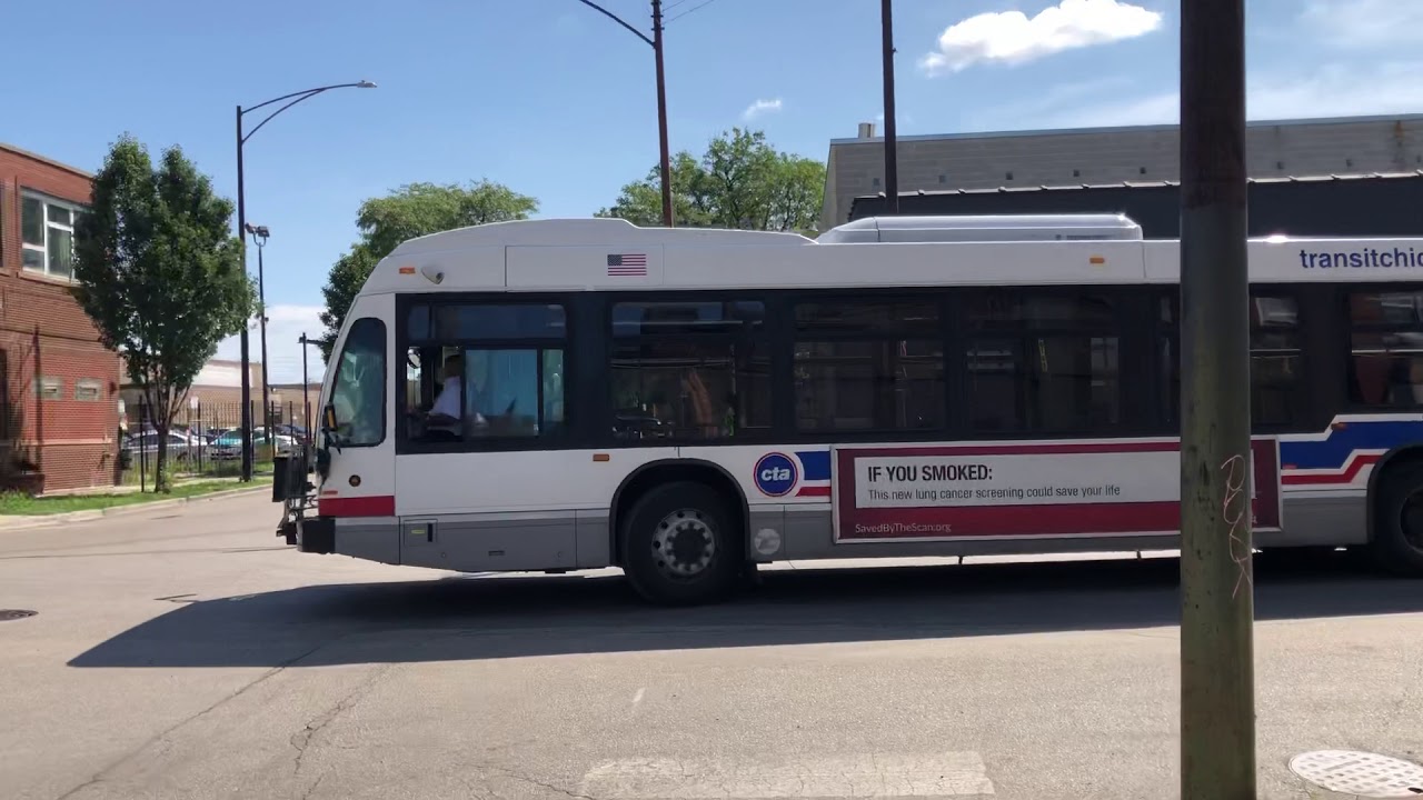 CTA 2015 Nova LFS Bus 8064 On The 94 - YouTube