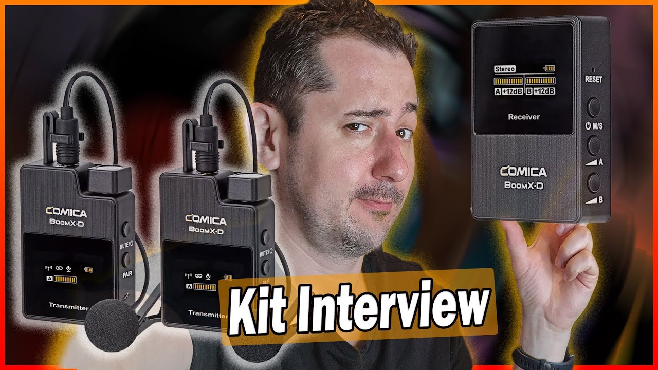 Micros sans fil pour Interview : kit Comica XD2 (Test avec et sans ...