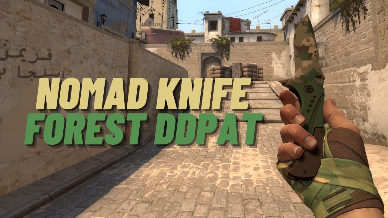 Nomad Knife Forest DDPAT | CSGO Skin Showcase - YouTube