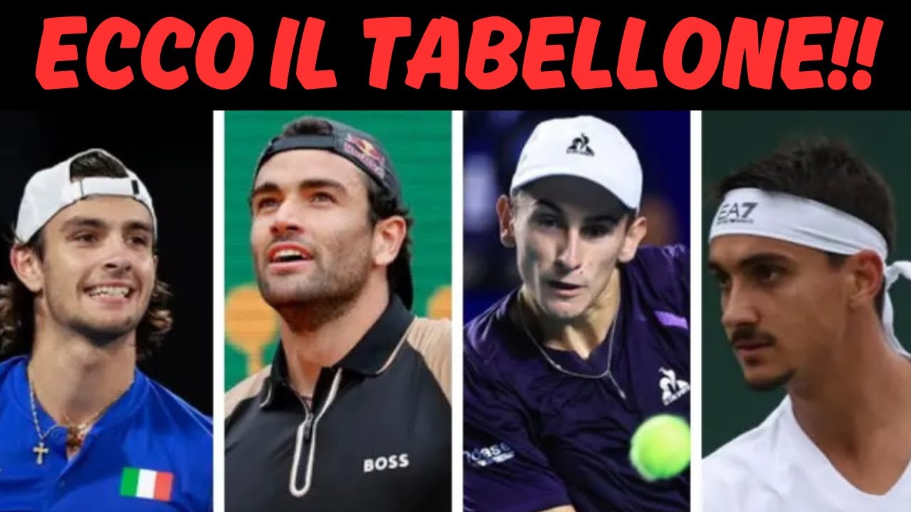 PEGGIOR SORTEGGIO POSSIBILE PER GLI AZZURRI! SUBITO #DJOKOVIC VS # ...