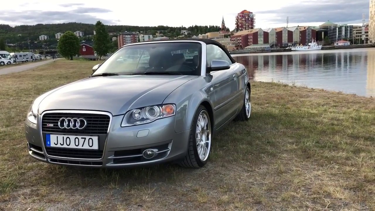 Audi A4 Cab S-Line - YouTube