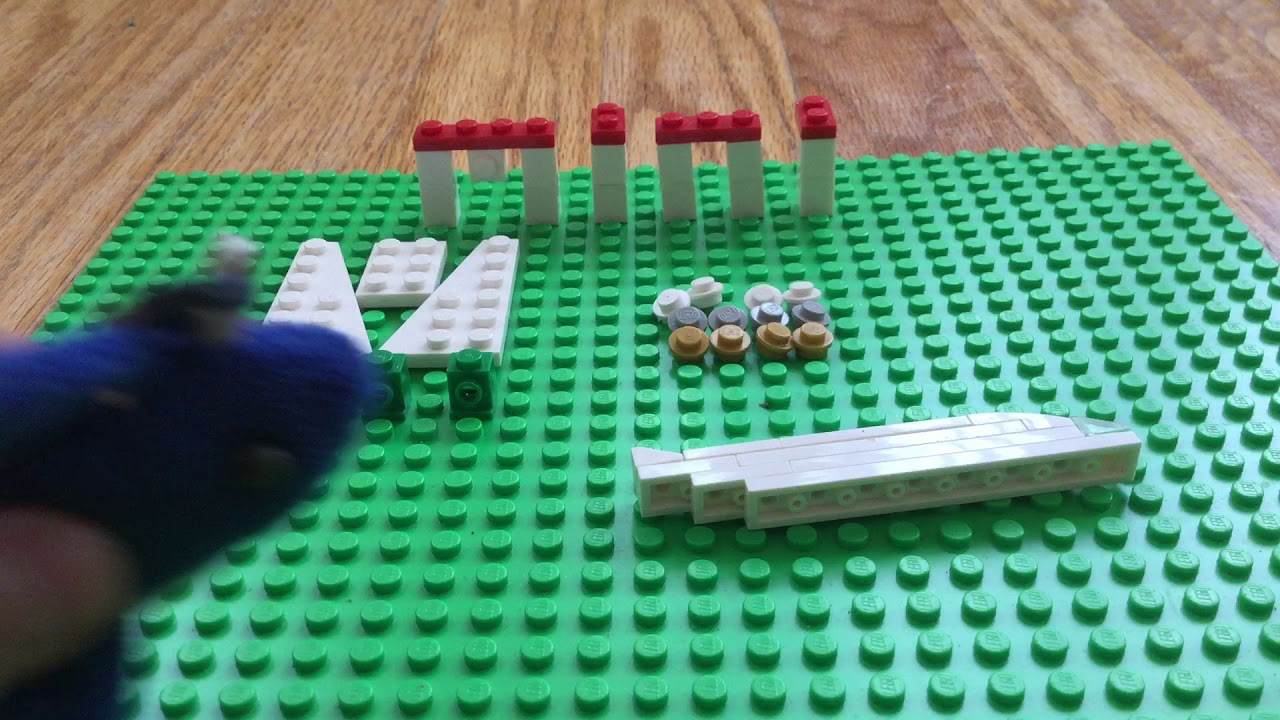 How to make a mini lego airbus a380 (second edition) - YouTube