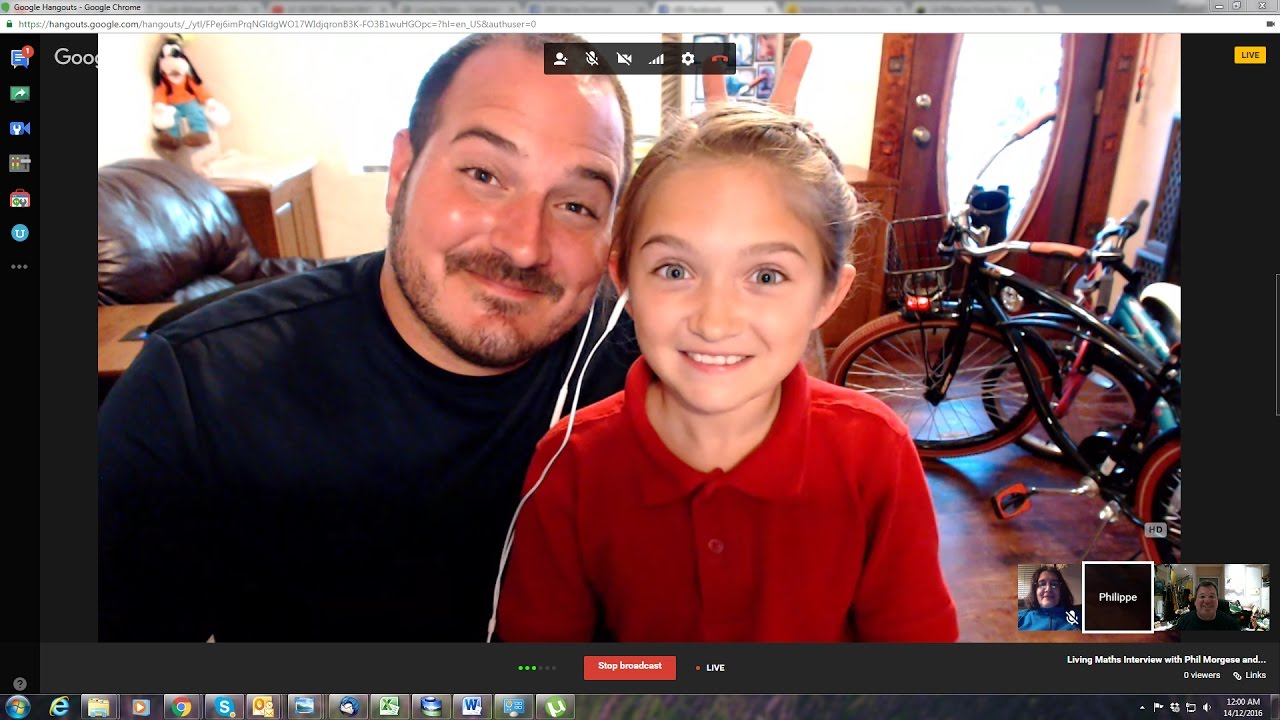 Living Maths Interview with Phil Morgese and Emma - YouTube