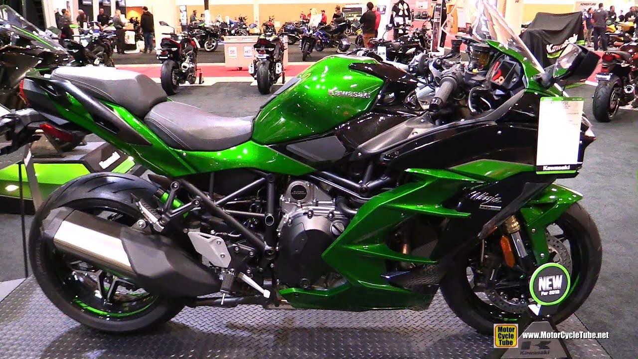 2018 Kawasaki Ninja H2 SX - Walkaround - 2018 Toronto Motorcycle Show ...