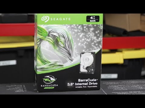 Seagate BarraCuda 4TB Internal Hard Drive HDD Review - YouTube