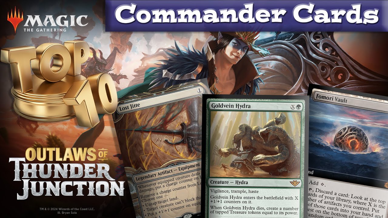 Outlaws of Thunder Junction: Top 10 Commander Cards! - YouTube