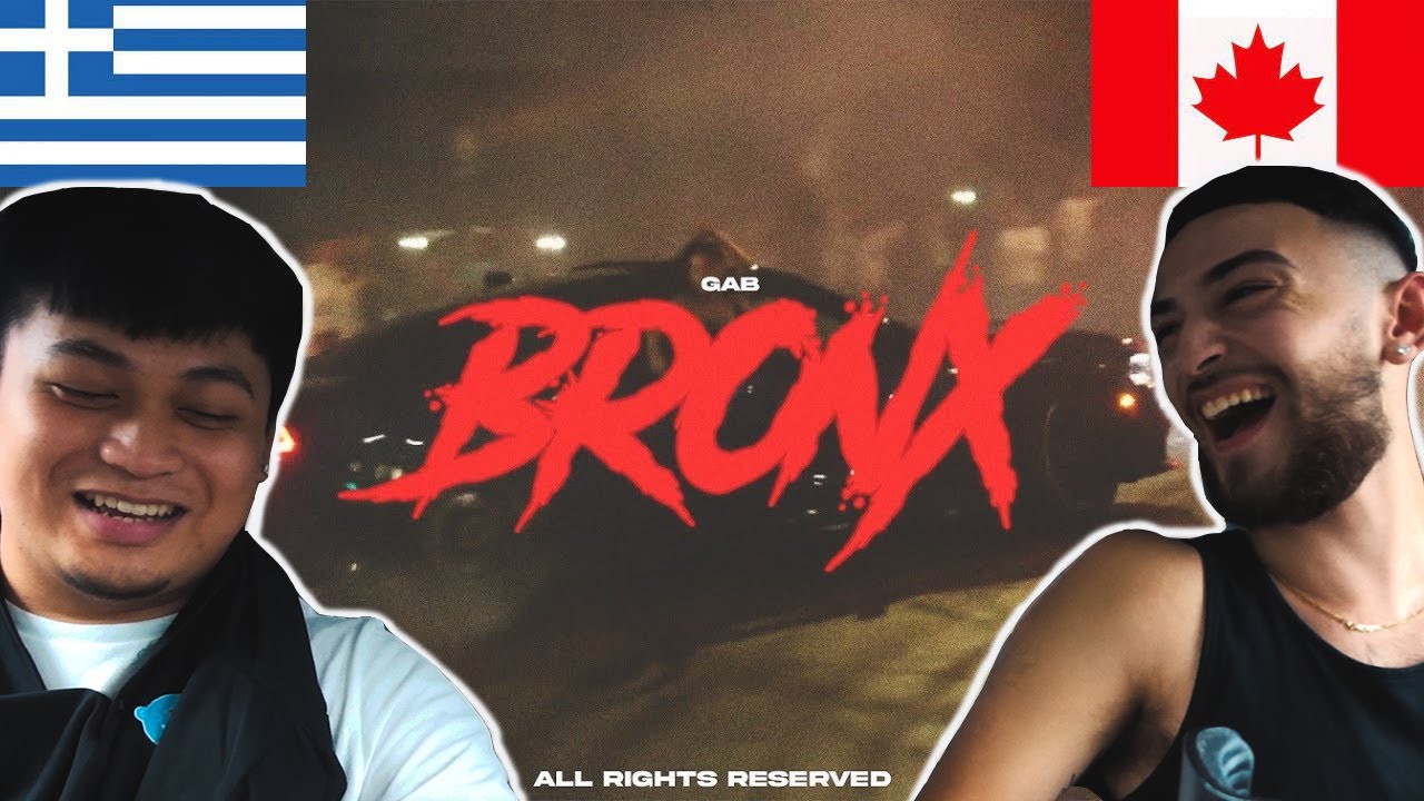 CANADIANS REACT TO GREEK RAP - GAB - Bronx (Official Music Video) - YouTube