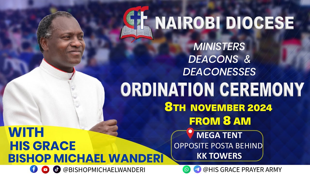 MINISTERS,DEACONS & DEACONESSES ORDINATION CEREMONY|HIS GRACE BISHOP ...