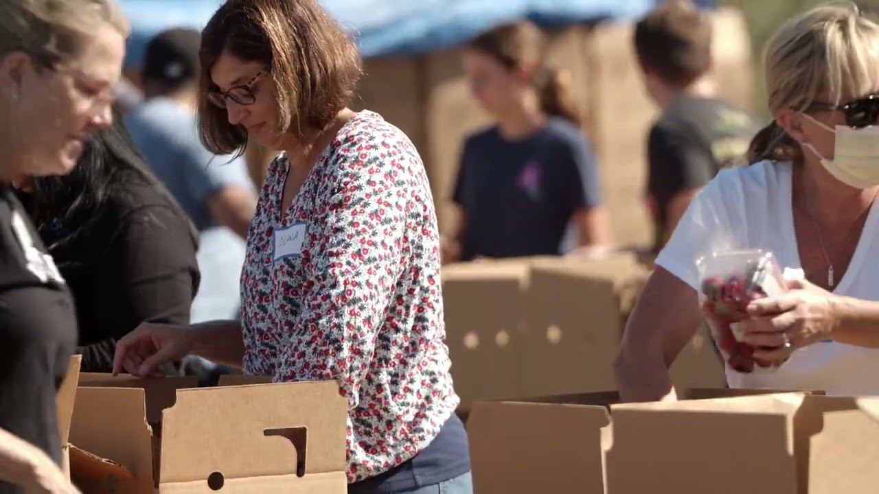 Rancho Cielo Veggie Box and BBQ Lunch Fundraiser - YouTube
