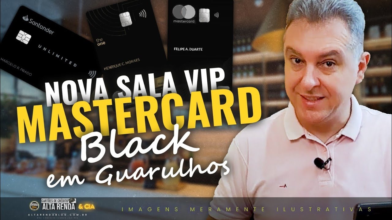 💳NOVA SALA VIP THE CLUB MASTERCARD BLACK! UMA SALA VIP EXCLUSIVA PARA ...