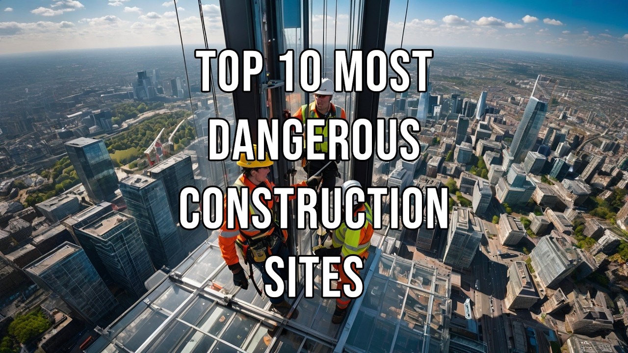 Top 10 Most Dangerous Construction Sites - YouTube