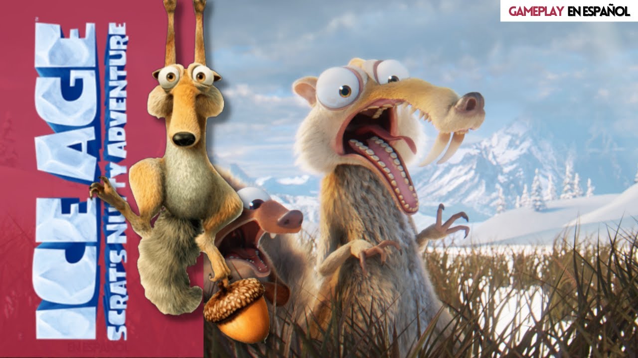 ICE AGE Scrat's Nutty Adventure Gameplay español - YouTube