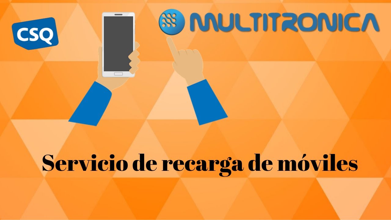 Nuevo servicio de recarga de móviles en Multitronica Roquetas SLU - YouTube