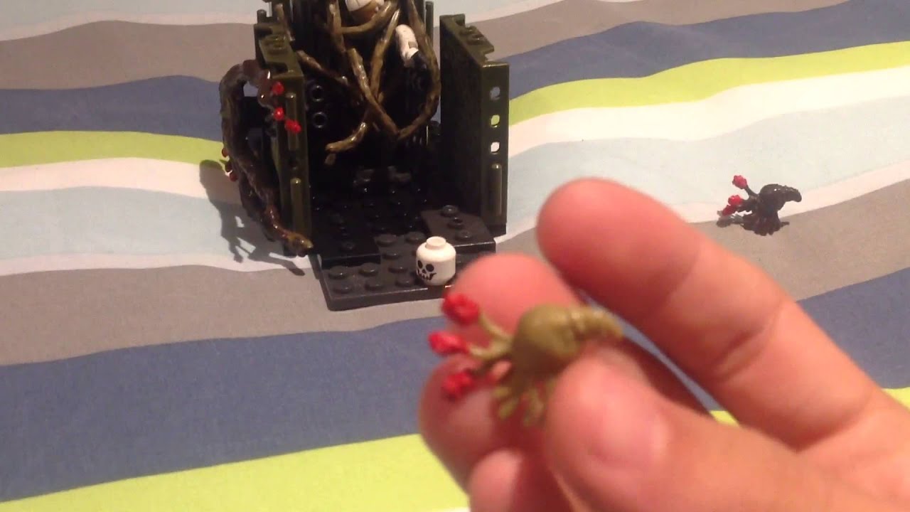 Halo mega blocks cpt keys gravemind diorama - YouTube