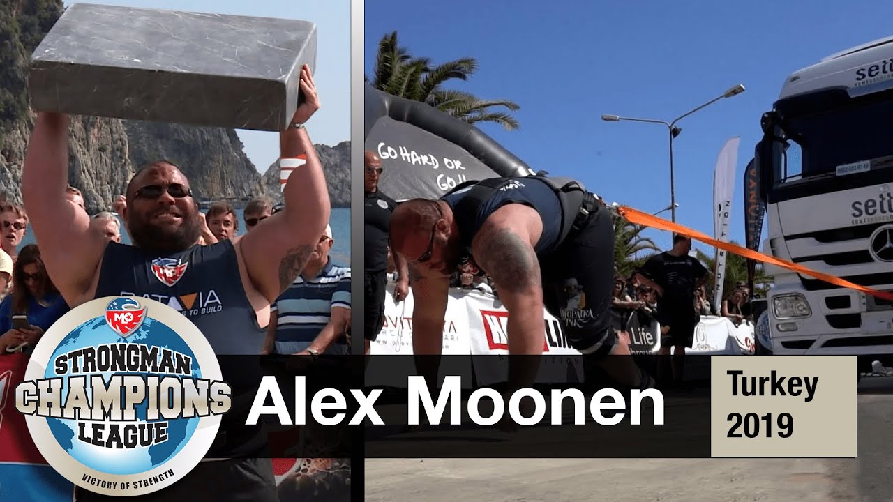 Alex Moonen highlights | Turkey 2019 | Strongman Champions League - YouTube