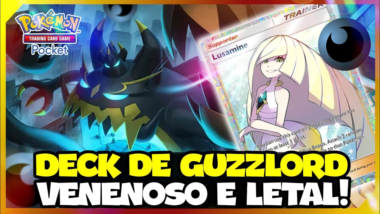 😆 GUZZLORD + ULTRACRIATURAS DECK MEME OU META?! | Pokémon TCG Pocket ...