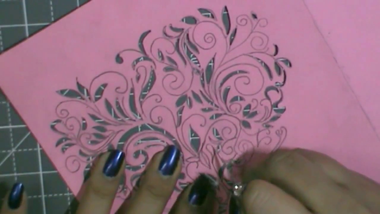 PAPER ART/PAPER CUTTING / DIY/HOW TO MAKE EASY BIRTHDAY CARD/FAIRY CARD ...