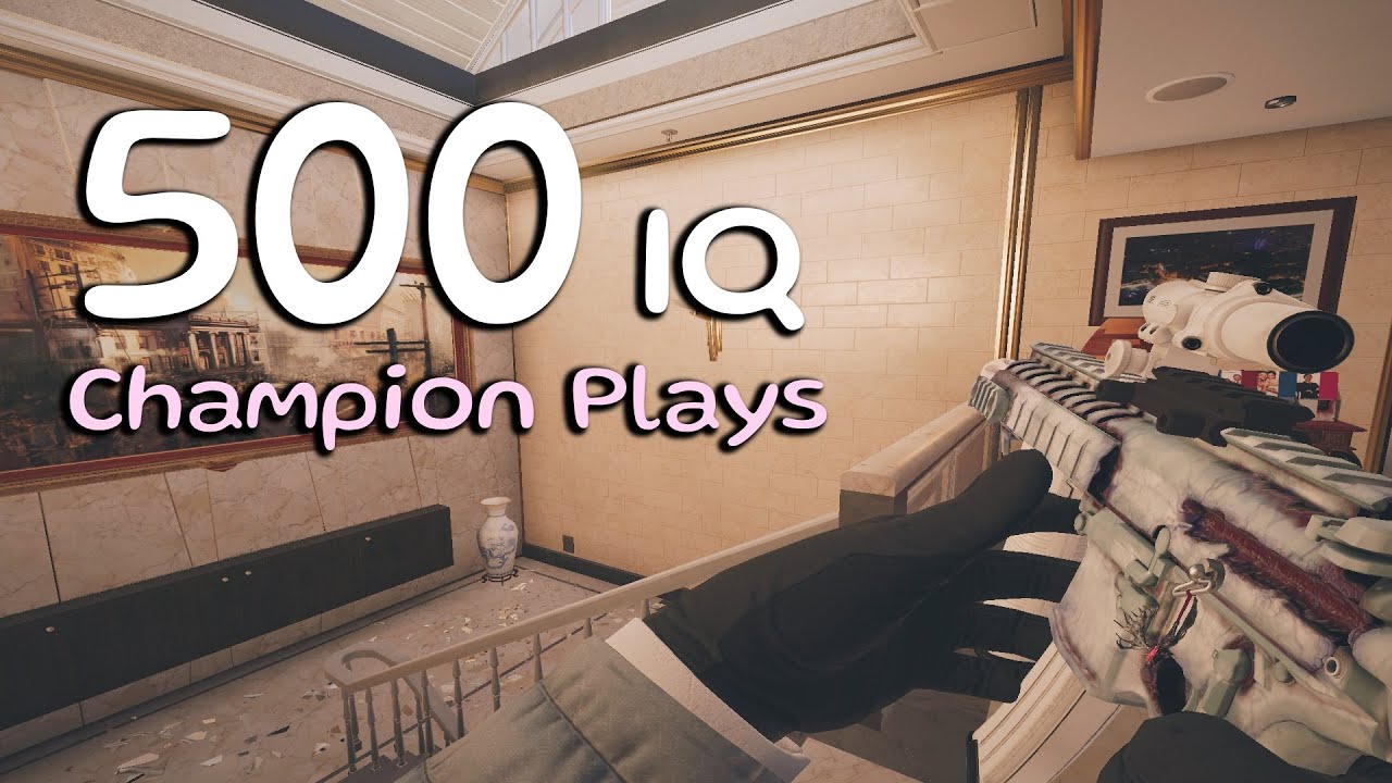 500 IQ Champion Plays - YouTube