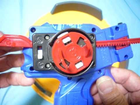 Beyblade BB-53 Digital Power Launcher Pegasis Ver. ベイブレード - YouTube