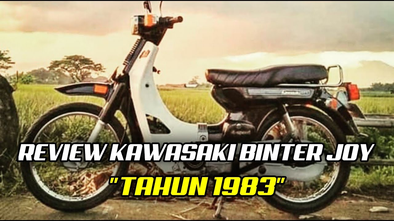 Review warna cat Kawasaki Binter joy tahun' 1983|| motorcycle Kawasaki ...