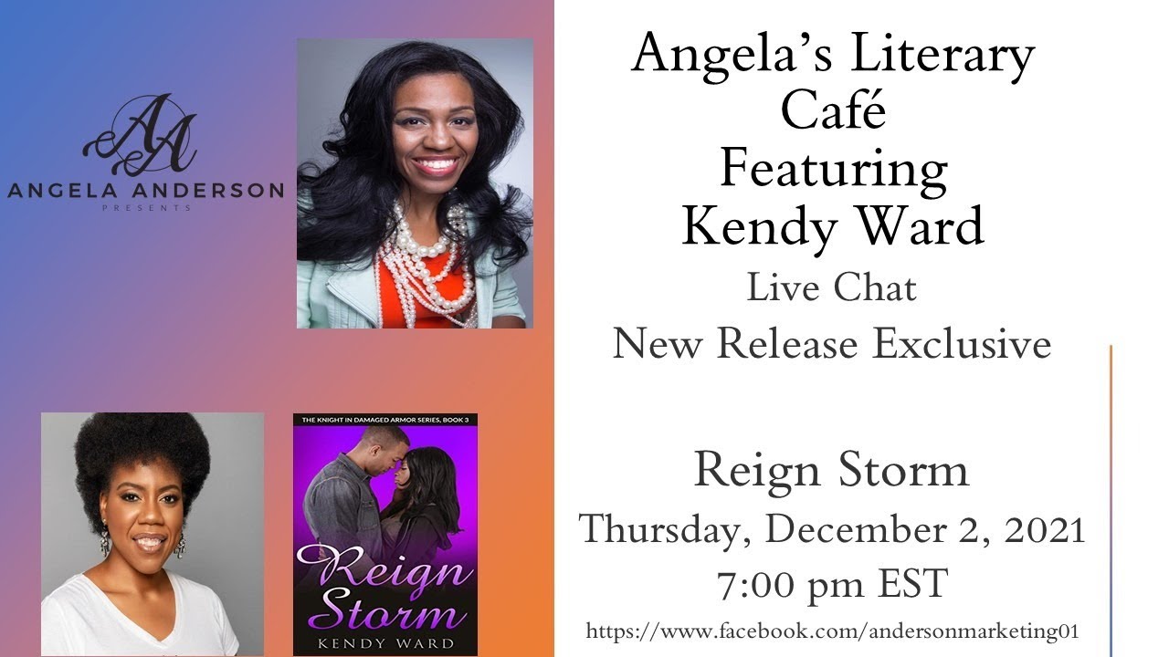 Angela's Literary Cafe' with Kendy Ward - YouTube