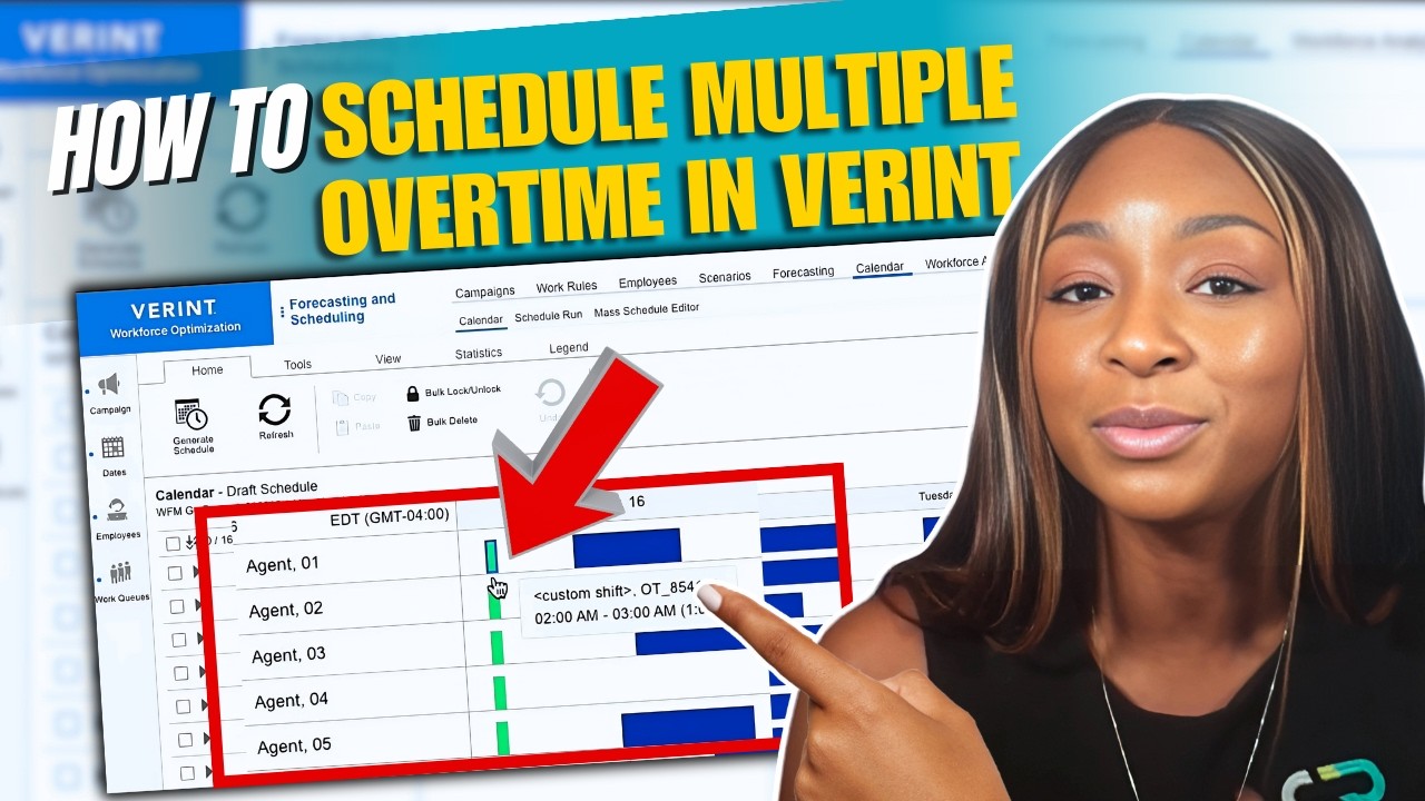 How to Mass Schedule Overtime For Multiple Agents In 3 Easy Steps With ...