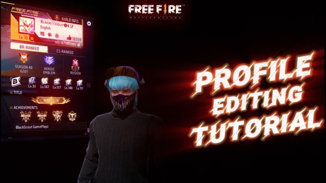 Free Fire Profile Editing Tutorial 🔥 || #freefire #fftutorial # ...