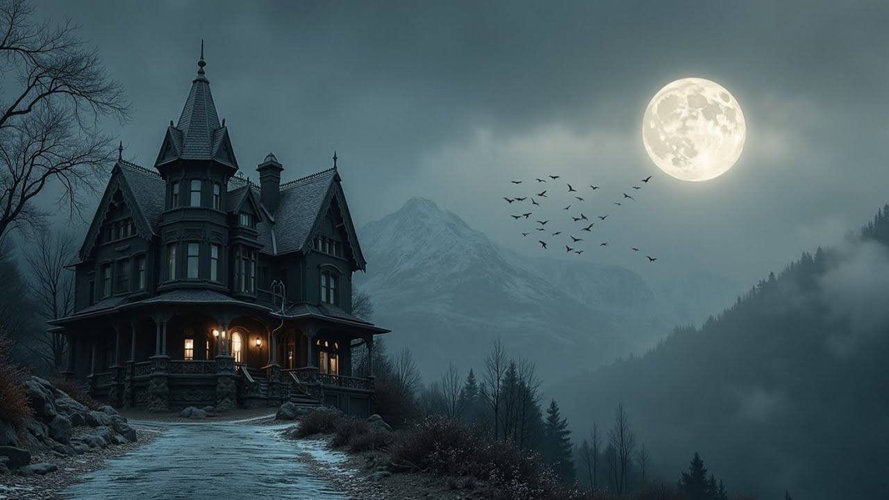 Haunted House Ambience Sounds ~ Spooky Halloween Instrumental for ...