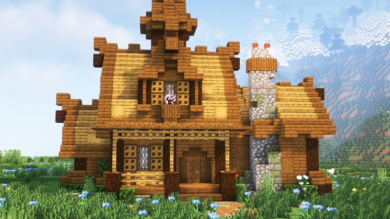 Cartographer's house in minecraft - YouTube