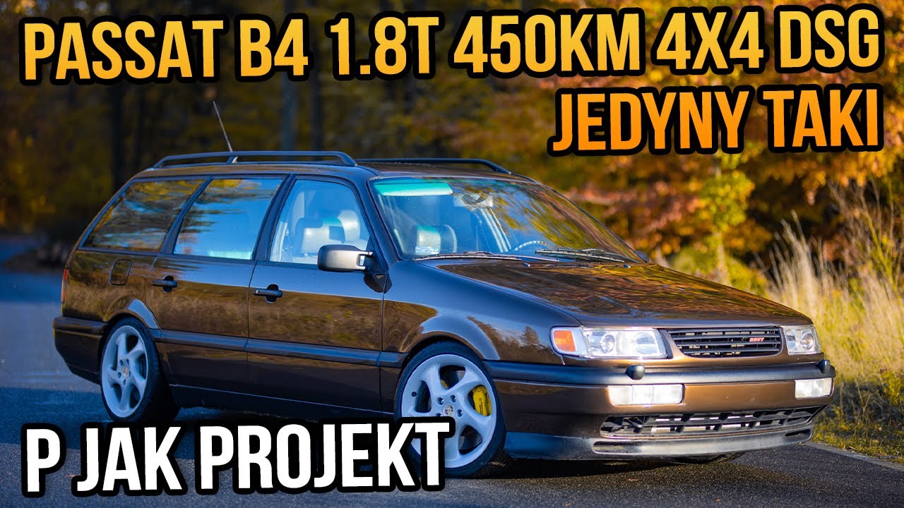 Passat B4 1.8T 450KM 4x4 DSG - jedyny taki | P jak Projekt - YouTube