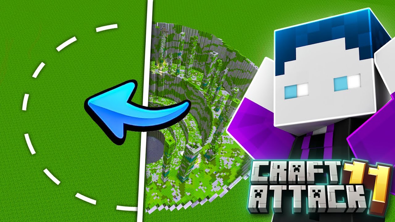 ICH HABE DAS BASTIGHG LOCH KOMPLETT ZU GEBAUT IN MINECRAFT - YouTube