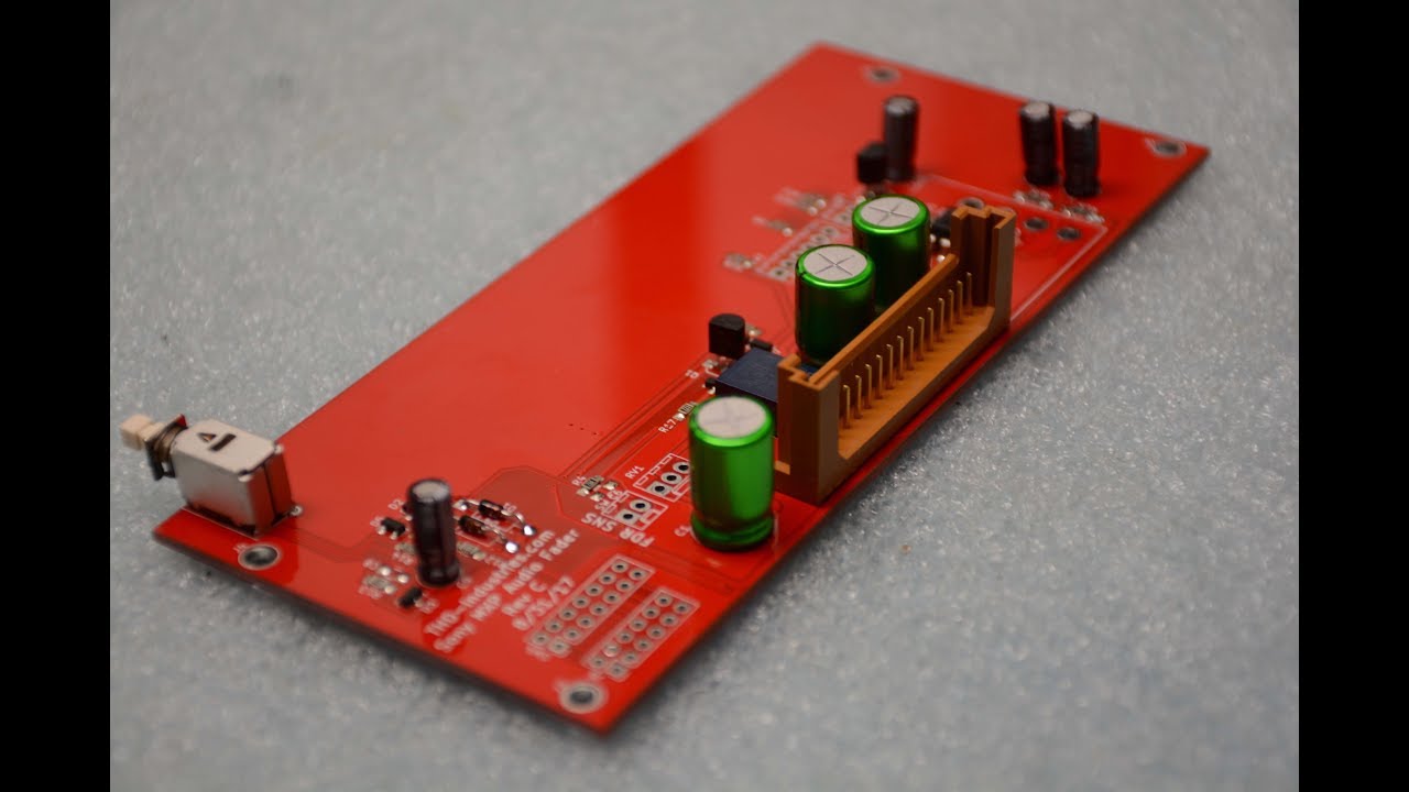 Sony MXP PCB Assembly - YouTube