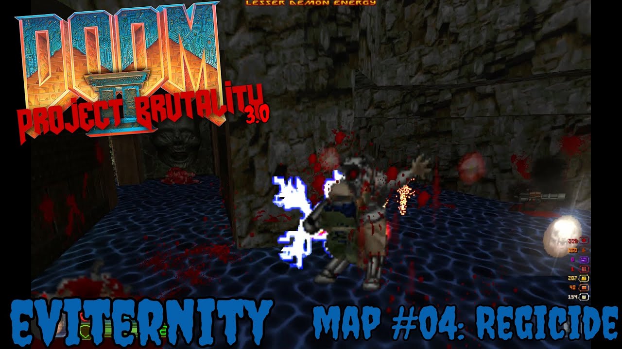 DOOM II: Project Brutality 3.0 | Eviternity: Map #04: Regicide - YouTube