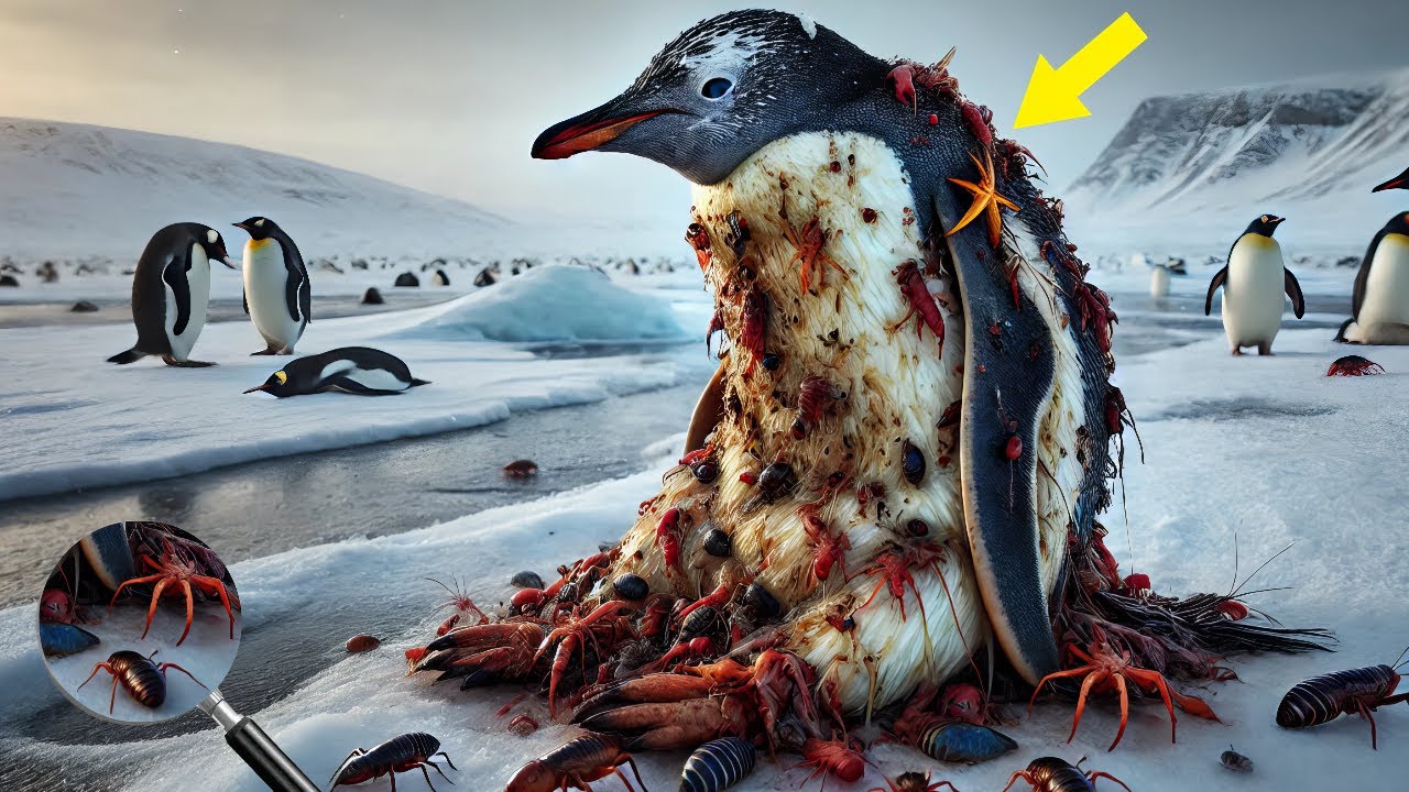 Rescue Team Saves Injured PENGUIN from MILLIONS of Barnacles! - YouTube