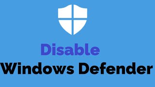 Disable Windows Defender Permanently in Windows 10 u002... | Doovi