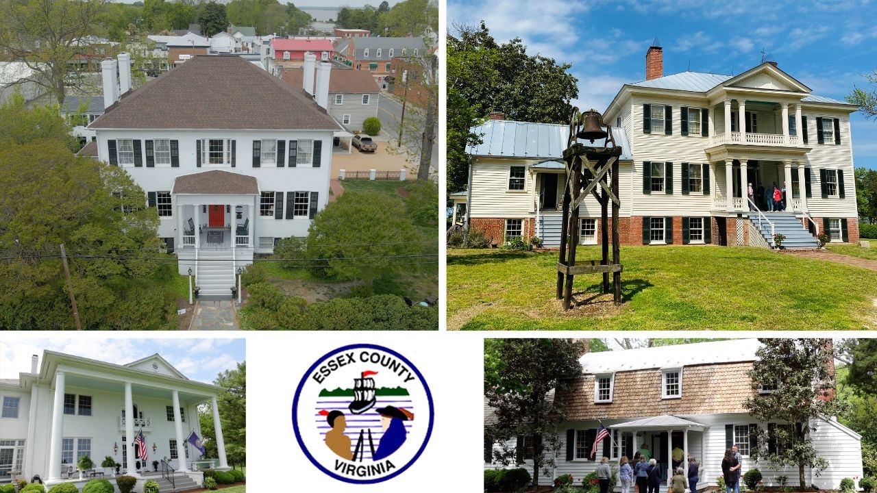 Historic Homes in ESSEX COUNTY, VIRGINIA - YouTube