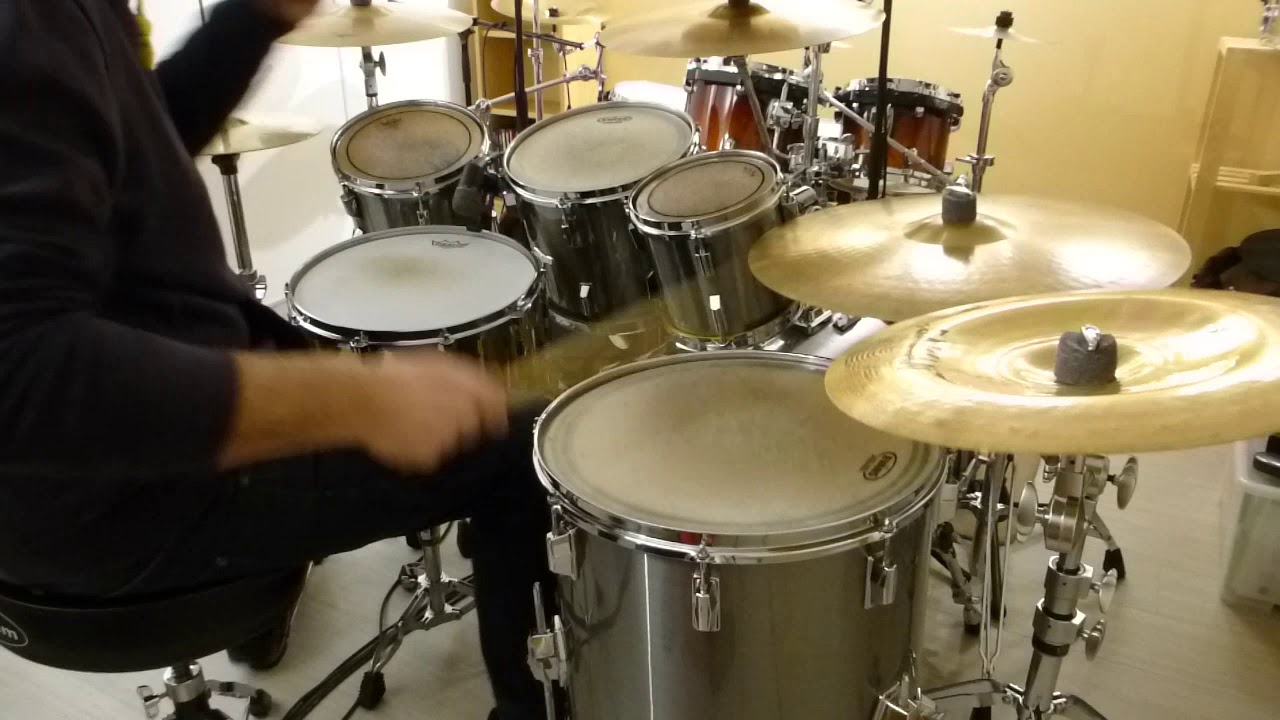 Pearl World Serie drum Free floating brass snare 14x8 - YouTube