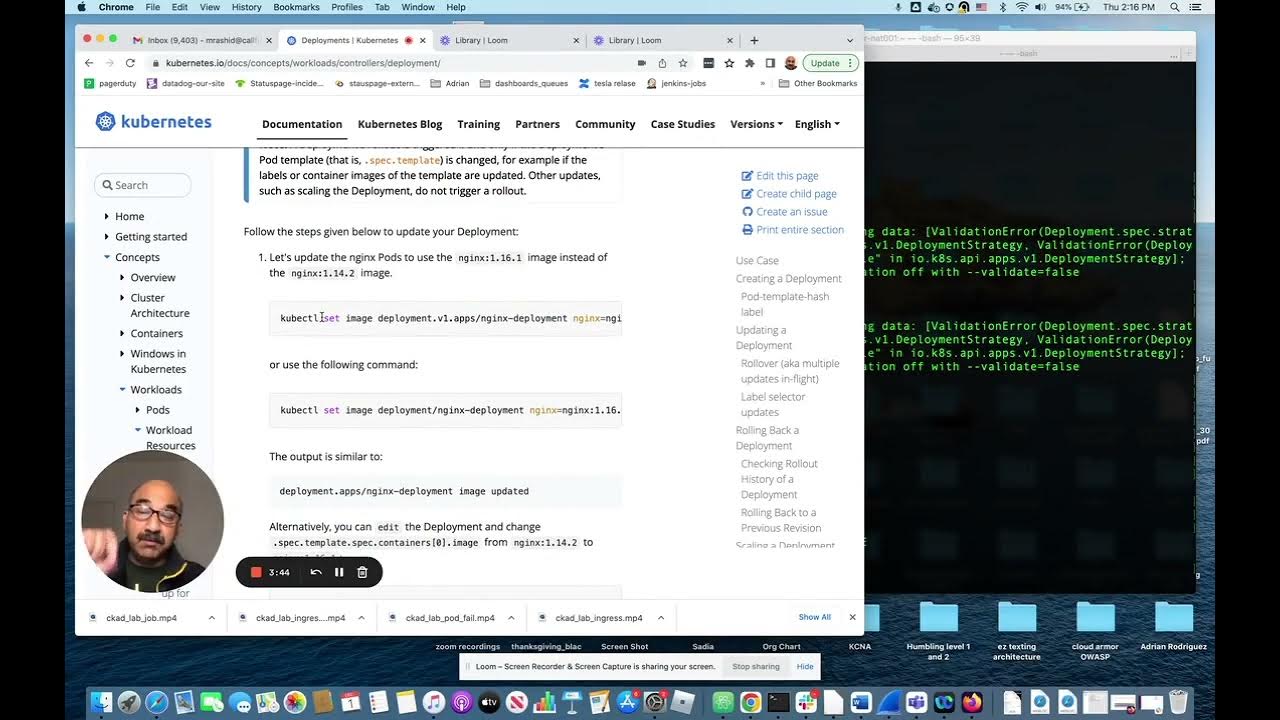 Ckad Lab 31 Certification Kubernetes Practice Lab Deployment Upgrade And Rollback Part 2 Of