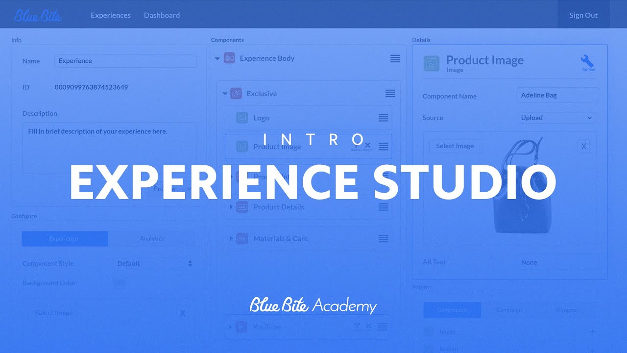 Introduction to the Experience Studio - YouTube