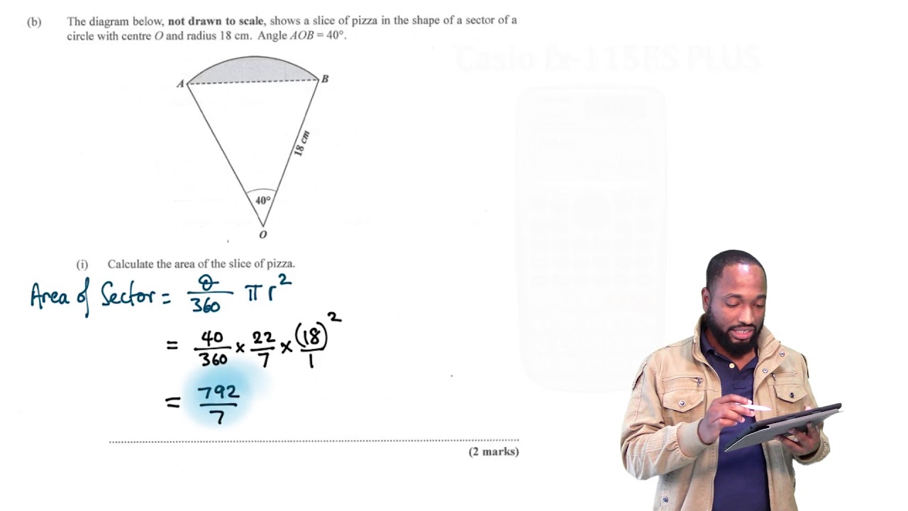 CSEC MATHEMATICS 2020 JUNE Paper 3 - Q1b - YouTube