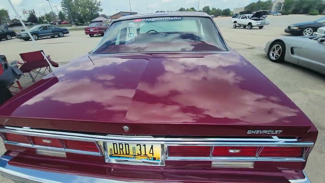 WHITE WALLS ON A CLASSIC WITH RED GUTS TO MATCH - YouTube