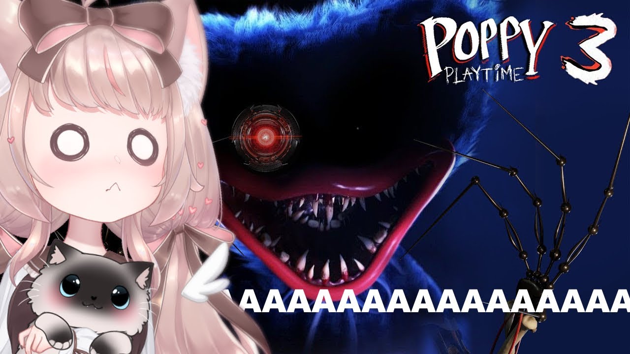 SO MANY BUGS? | VTuber Fuwa Plays Poppy Playtime Chapter 3 - YouTube